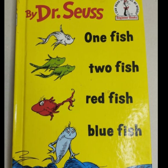 random house | Toys | One Fish Two Fish Red Fish Blue Fish Book Dr ...